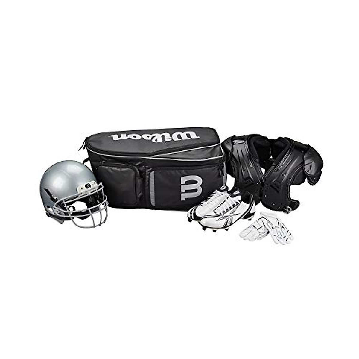 Wilson Tackle Football Player Equipment Bag - Black