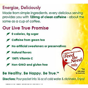 True Lemon Energy Blueberry Acai 6 Count