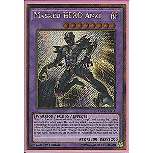 Yugioh PGL2-EN011 Masked HERO Anki Gold Secret Rare - 1st Edition .HN#GG_634T6344 G134548TY52013