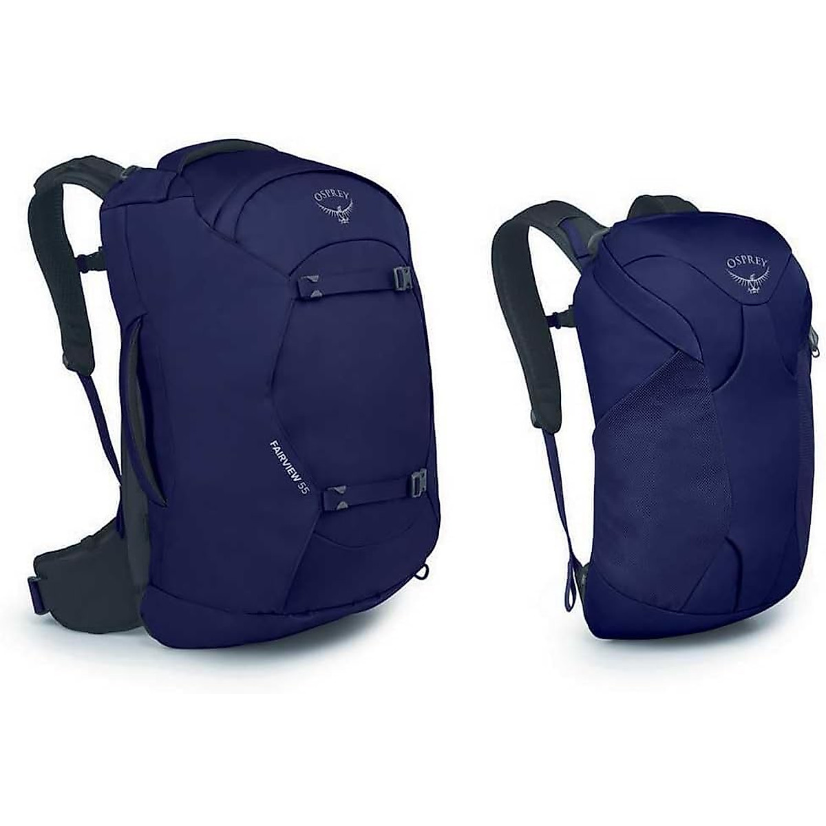 Osprey Fairview 55 Women's Travel Backpack, Winter Night Blue