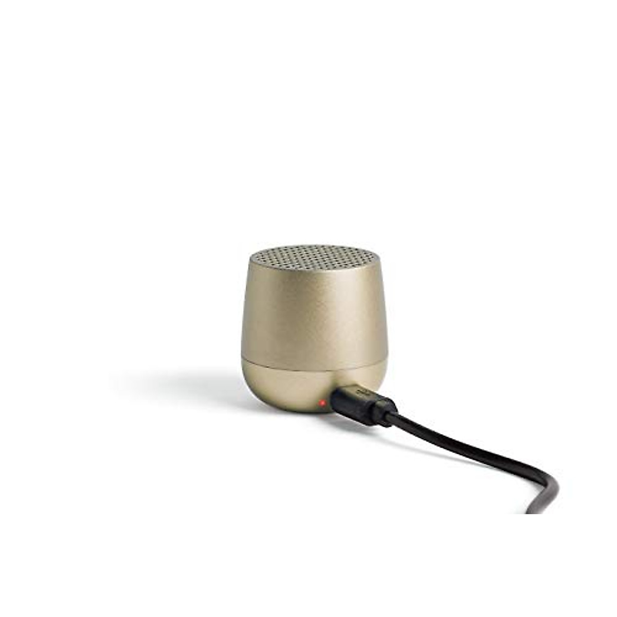 Lexon MINO+ Portable Bluetooth Mini Speaker with HD Sound, Rechargeable and Pairable - Soft Gold