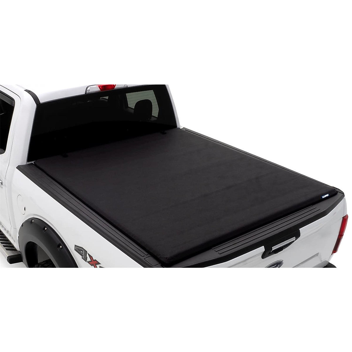 Lund Genesis Roll Up Soft Roll Up Truck Bed Tonneau Cover | 96016 | Fits 1994 - 2001 Dodge Ram 1500, 2002 2500/3500 8' Bed (96")