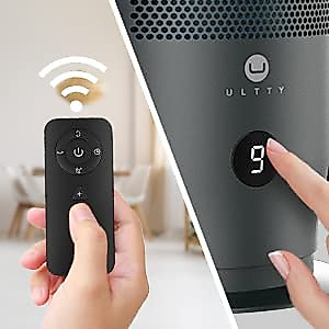 U ULTTY Remote Control for Air Purifier Fan with H13 HEPA | R21,R020,R022D