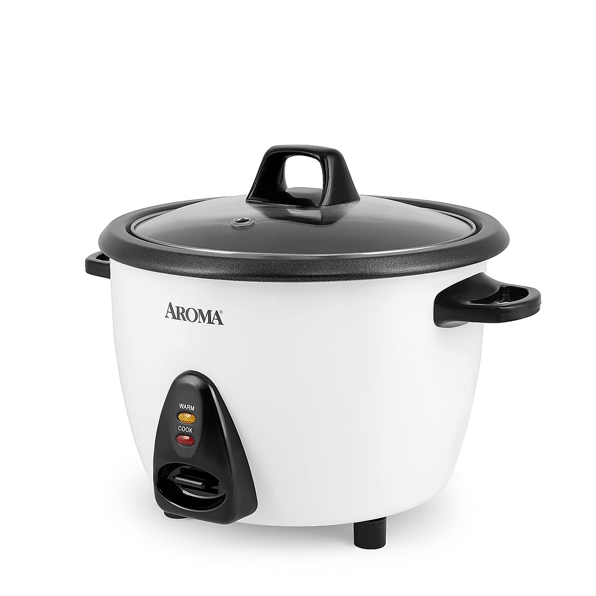 Aroma Housewares ARC-360-NGP 20-Cup Pot-Style Rice Cooker & Food Steamer, White & 14-Cup (Cooked) (7-Cup UNCOOKED) Pot Style Rice Cooker and Food Steamer (ARC-747-1NGR), Red