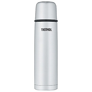 Thermos Vacuum Insulated Compact Stainless Steel Beverage Bottle, 34-Ounce (FBB1000SS4)