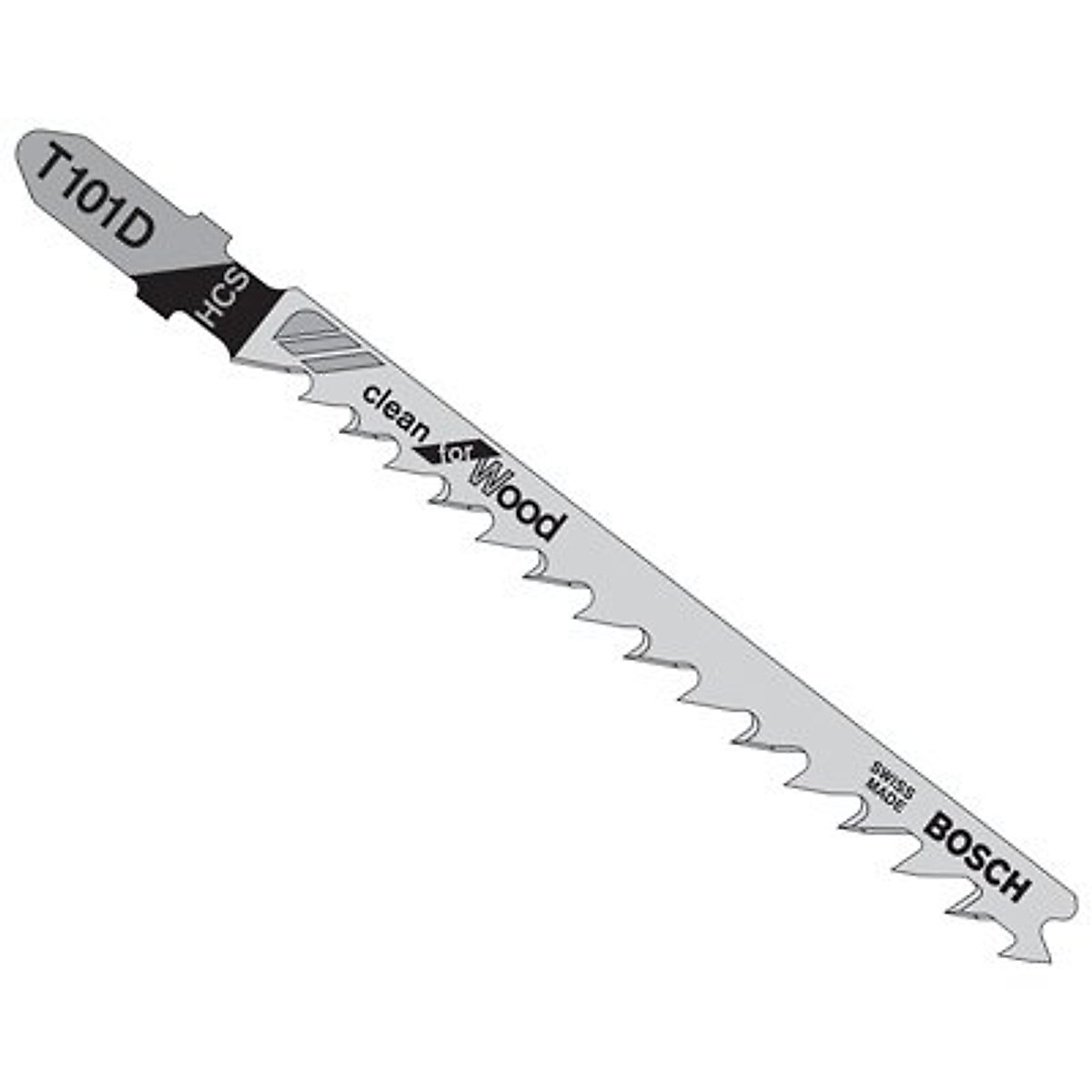 Bosch T101D T-Shank Wood Jig Saw Blades 4"
