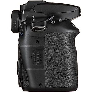 Canon EOS 90D DSLR Camera (Body Only) (3616C002) + 64GB Memory Card + Case + Corel Photo Software + LPE6 Battery + Charger + Card Reader + Flex Tripod + Hand Strap + More (Renewed)