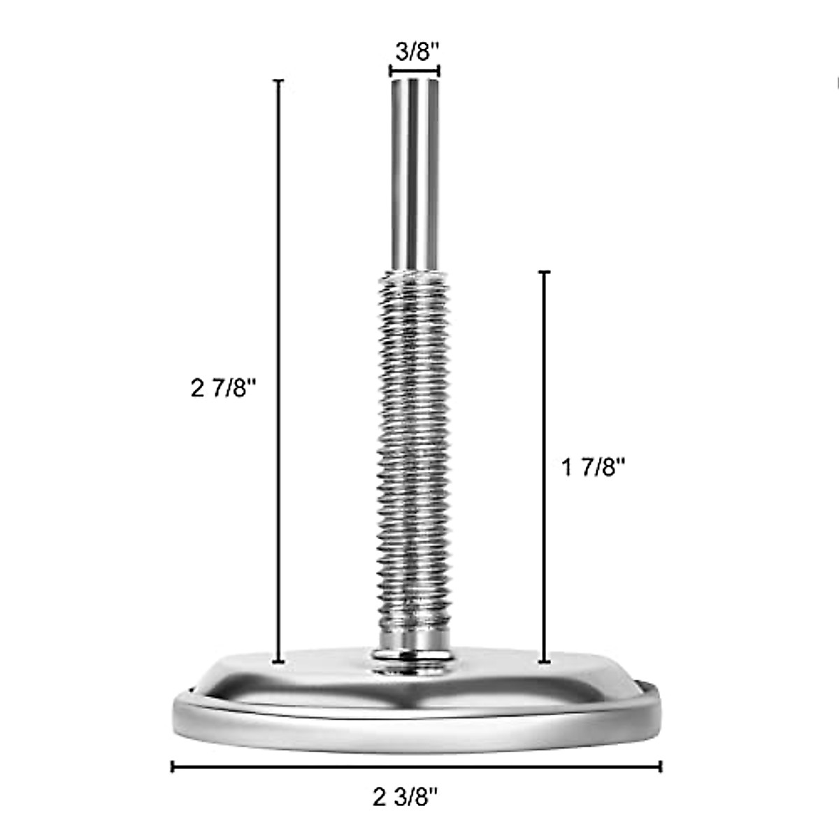 DOZYANT BBQ Charcoal Grill Smoker Temperature Gauge Pit Barbecue Thermometer Fahrenheit and Heat Indicator for Meat Cooking Port Lamb Beef, Stainless Steel Temp Gauge