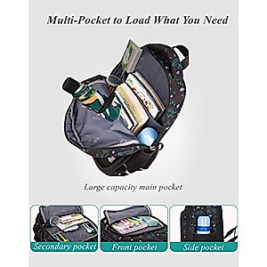 3 Pieces Shark Sea Animal Primary Middle School Boys Large Backpack Water Resistant Bookbag Set with Lunch Kits