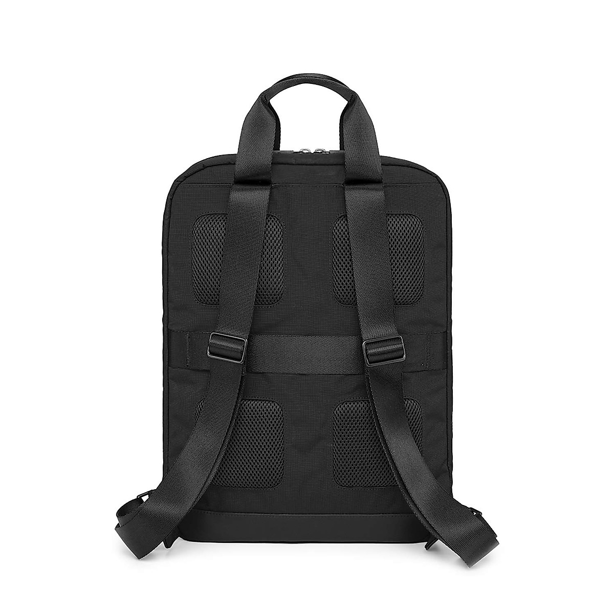 Moleskine ET926MTDBVK6 Business Backpack, Holds 15-Inch Laptops, Moss Green, Metro, Vertical Device Bag, Black