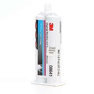 3M Channel Bonding and Sidelite Adhesive, 08641, 47.3 mL Cartridge