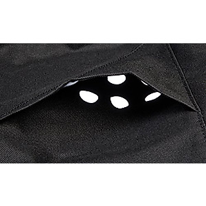 Amazon Basics Gas Grill Barbecue Cover, 60 inch /M, Black