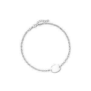 Ross-Simons Single-Initial - Sterling Silver Anklet. 9 inches