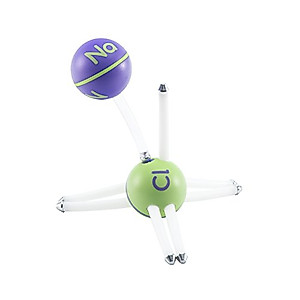 Happy Atoms Magnetic Molecular Modeling Introductory Set | Intro to Atoms, Molecules, Bonding, Chemistry | Create 508 Molecules | 73 Activities | Plus Free Educational App for iOS, Android