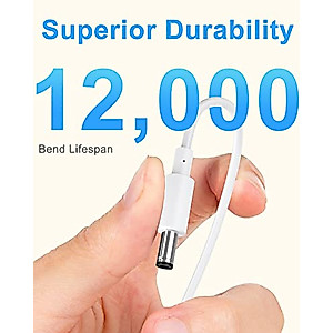 Power Cord for Graco Baby Simple Sway Swing, Replacement Graco Glider LX, Elite, Premier, Petite LX, DuoGlider, Sweetpeace, Duesoothe, Duetconnect LX Baby Swing Charger Cable