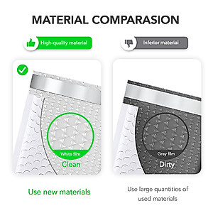 Fuxury Bubble Mailer, 6x10 Inch Bubble Mailers 50 Pack, Self-Seal Adhesive Padded Envelopes, Water Resistant Mailers, Shipping Envelopes for Packaging, Small Business, Mailing,Bulk White#0