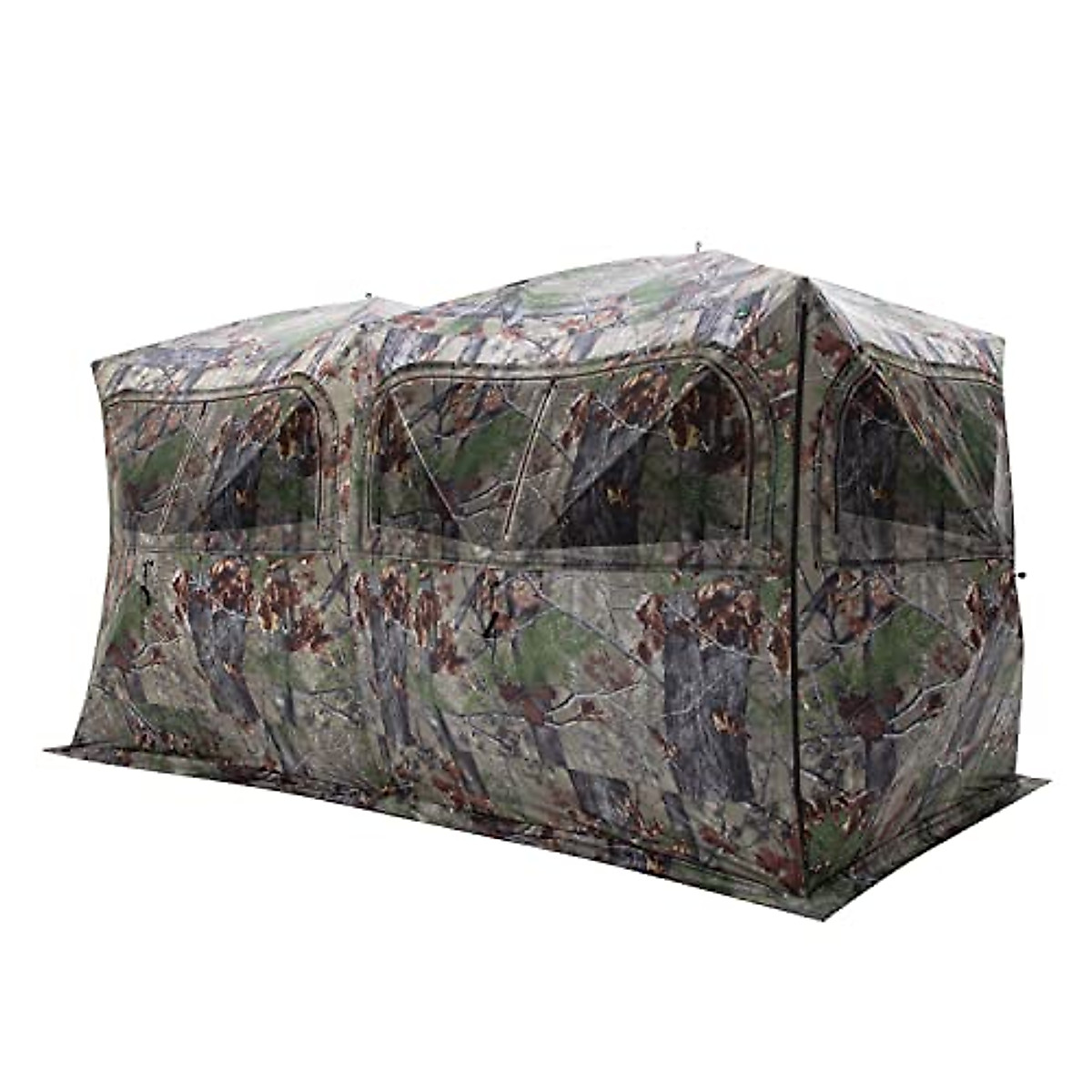 Barronett Blinds BE650BW Beast Pop Up Portable 6 Person Hunting Blind, Bloodtrail Backwoods Camo
