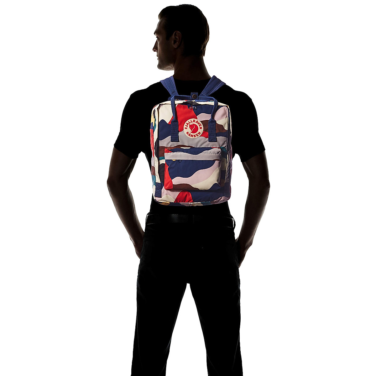 FJALL RAVEN(フェールラーベン) Men's Official Amazon Product Backpack, Summer LANDSAPE