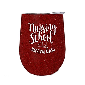 New Nursing Student Gifts for Women Wine Tumbler or Coffee Mug 12oz Nursing School Entrance 0185