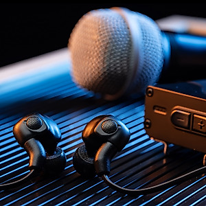 ASI Audio Premium in-Ear Monitoring System - G2 3DME Sound Limiting, EQ, IEM System, App-Controlled Ambience, Perfect for Musicians, Vocalists, Audio Engineers, and DJs