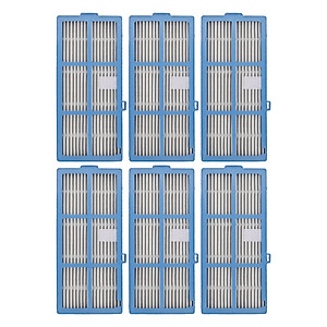 6Pcs Sweeper Filter Set Air Sweeper Filter Set Replacement Parts for Bagotte BG600 Accessories