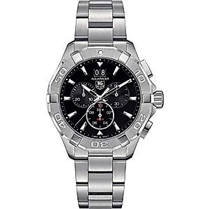 TAG Heuer Men's CAY1110.BA0927 Aquaracer Analog Display Swiss Quartz Silver Watch