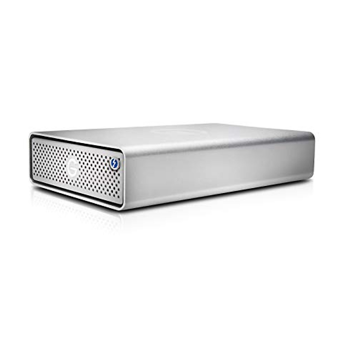 G-Technology 10TB G-DRIVE with Thunderbolt 3 and USB-C Desktop External Hard Drive, Silver - 0G05378-1
