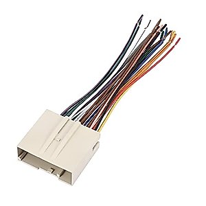 X AUTOHAUX 70-5520 Car Stereo CD Player Wiring Harness Wire Radio Adapter Install Plug for Ford Focus 2005-2007