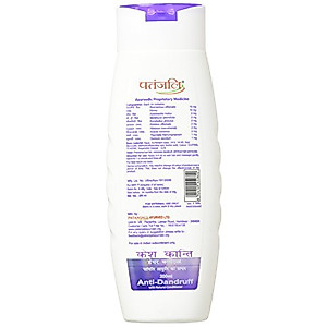 Patanjali Kesh Kanti Anti-Dandruff Hair Cleanser Shampoo, 200ml
