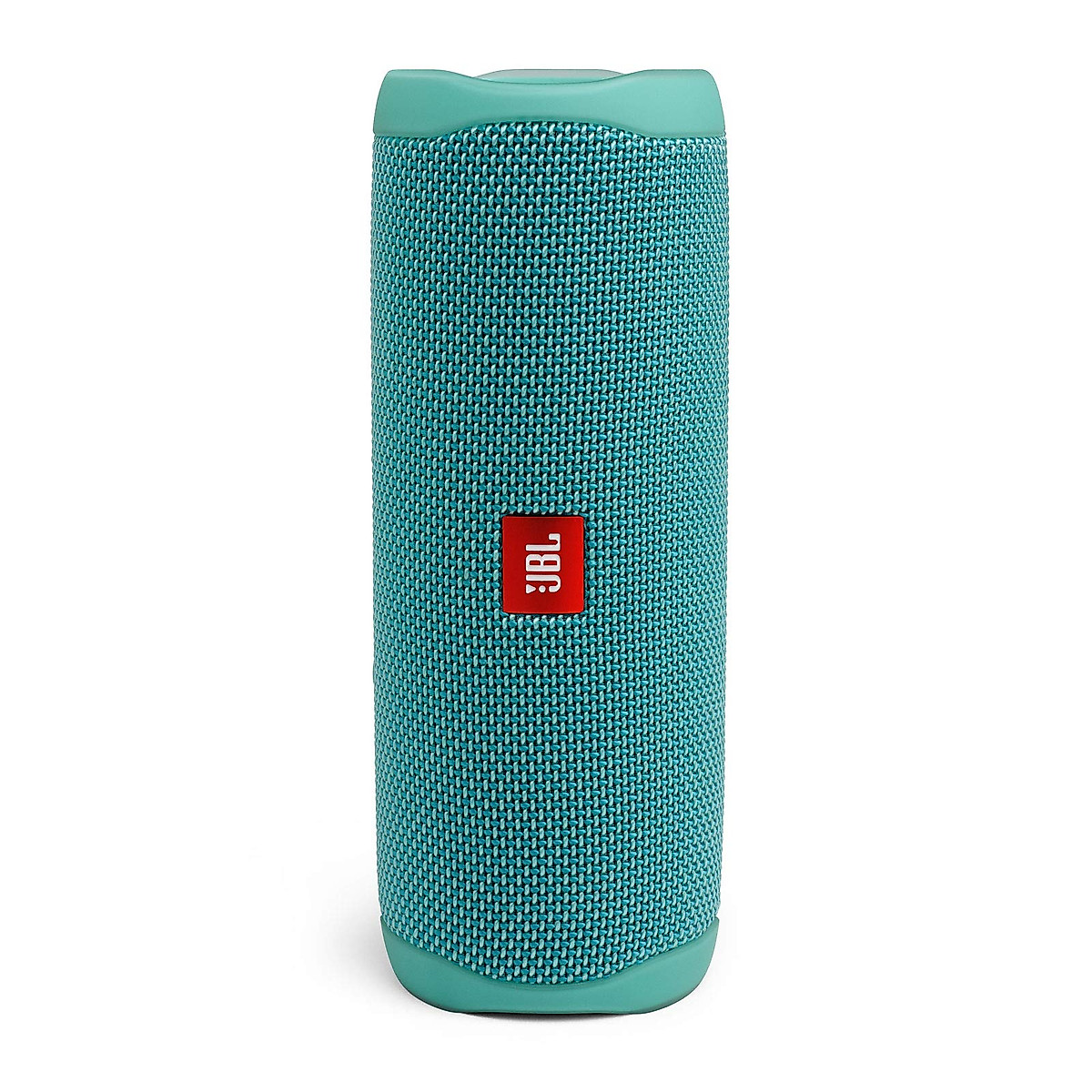 JBL Flip 5 Waterproof Portable Wireless Bluetooth Speaker Bundle with divvi! Protective Hardshell Case - Teal