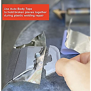 JOUNJIP Auto Body Repair Tape - Heavy Duty High-Strength Adhesive Aluminum Tape for Automotive Repair, 6.3Mil x2 Wx10 L- 12 Pack