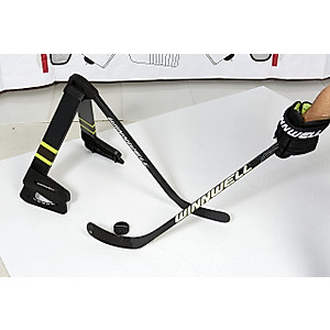 Winnwell Hockey Defender Stickhandling Aid - Pro Stick Handling Trainer Suitable for On & Off Ice, Improve Puck Control & Coordination | Training Equipment Made for Kids & Adult Hockey Players