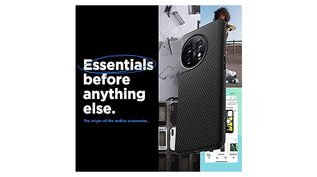 Spigen Liquid Air Armor Case for OnePlus 11 - Slim & Durable