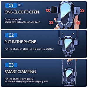 Car Phone Holder Mount,Dashboard Car Phone Holder Universal Sturdy Suction Cup Car Phone Mount,Compatible with iPhone13 Pro Max 12 11 X XS XR,Samsung Galaxy S21 S20 S10 All Smart Phone and Cars