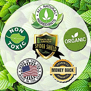 Spider Killer & Repellent Spray - Powerful Peppermint Formulation Kills & Repels All Types of Spiders and Works Better Than Ultrasonic Gimmicks – 128 fl oz Gallon Ready to Use