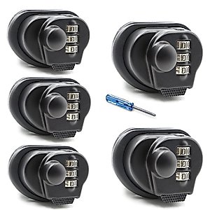 RioRand Trigger Lock 3 Digit Combination Gun Lock Gun Trigger Lock Accessories (5PCS)