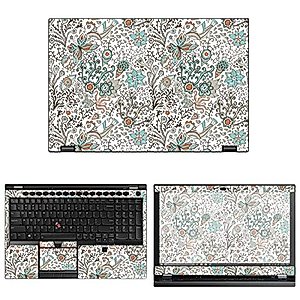 Decalrus - Protective Decal Damask Skin Sticker for Lenovo ThinkPad P53 (15.6" Screen) case Cover wrap LEthnkpd15_P53-175