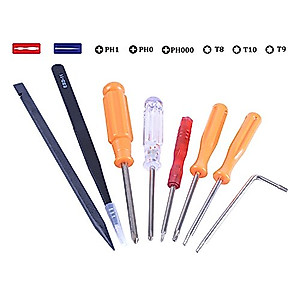 HIGHFINE Playstation Repair Fix Screwdriver Tool Kit for All Sony Playstation Consoles PS1 PS2 PS3 PS4 PSP.etc