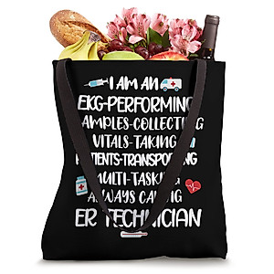 ER Technician Appreciation Emergency Room Tech ERT Tote Bag