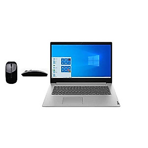 Lenovo IdeaPad 3 17" HD+ LED Laptop, AMD Ryzen 7 3700U (4-Core), 12GB DDR4, 1TB HDD + 128GB SSD, AMD Radeon Vega 10, WiFi, Bluetooth, Webcam, Fingerprint Reader, Media Reader, Windows 10 w/ Accessory