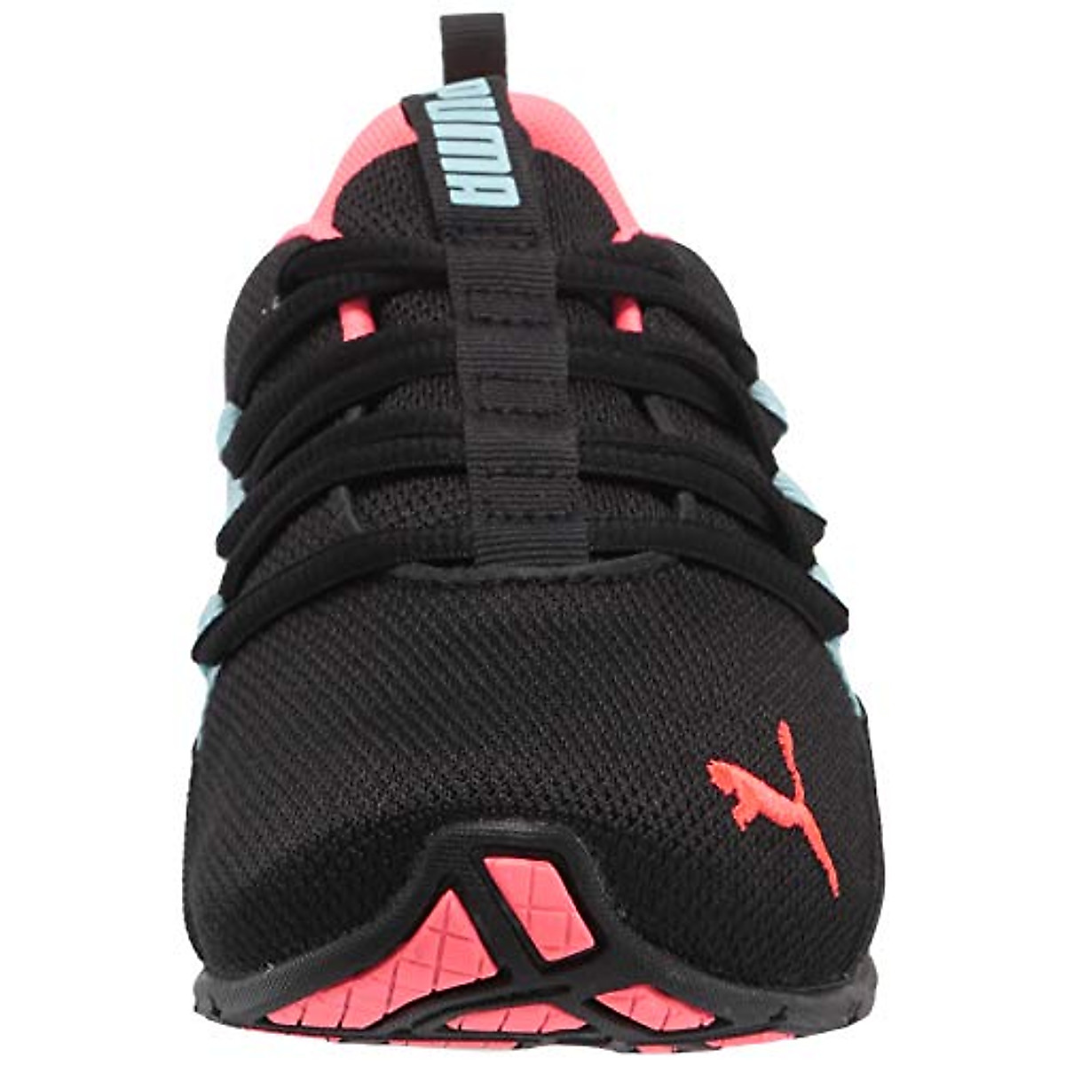PUMA Womens Riaze Prowl Cross Trainer, PUMA Womens Black-Ignite Pink-Aquamarine, 10