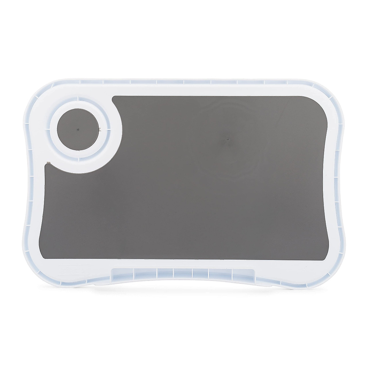 SpillyTray | Hard Plastic Kid's Placemat with Elevated Ridge and Non-Slip Surface on Bottom | Multi-use Kid's Tray | Contain Mealtime Spills and Craft Messes Within Child's Tray | BPA Free