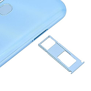 LANTRO JS Mobile Phone for Android 12, 6.5in 5G Network, 6GB RAM, 128GB ROM, Fingerprint & Face Unlock, Blue (EU Plug), Compatible with Smartphones