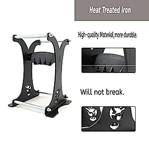 Kweetle Detachable Firewood Kindling Splitter, Manual Kindling Wood Splitting Tool with Gloves, High Carbon Steel Log Splitting Wedge Tool Firewood Splitter for Home Garden Outdoor