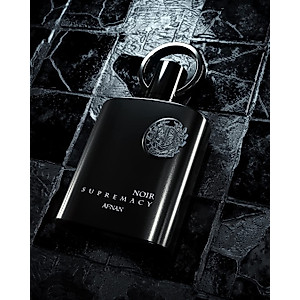 Afnan Supremacy Noir Eau de Parfum for Men, 3.4 Fl. Oz