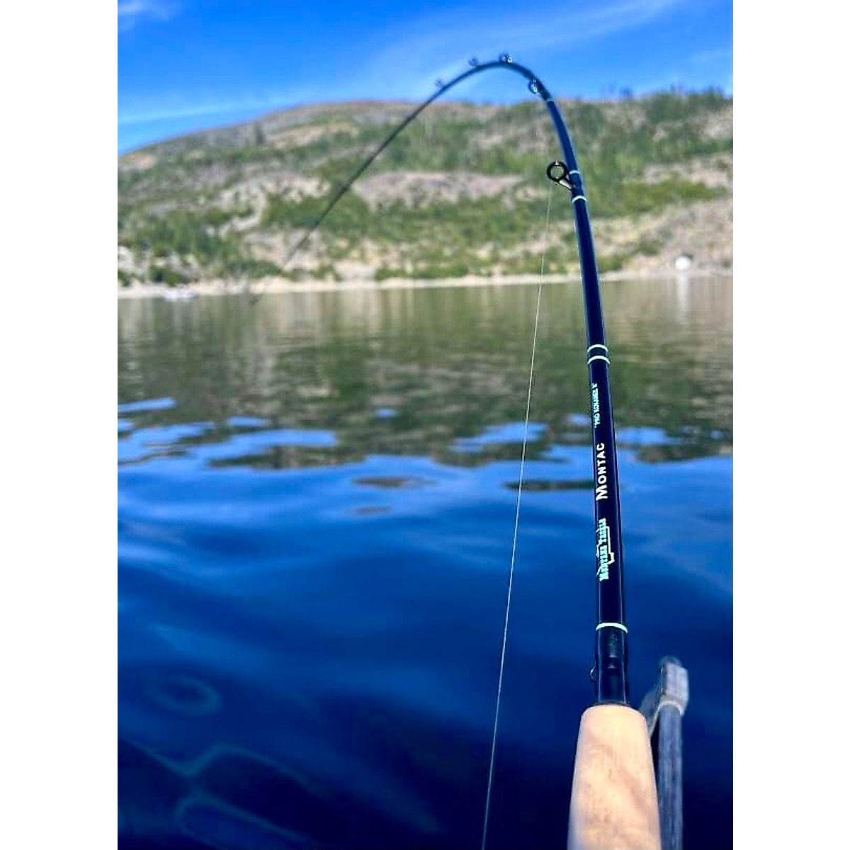Montana Tackle 7' 6" Light Action Kokanee Salmon Downrigger Rod: “PRO KOKANEE III