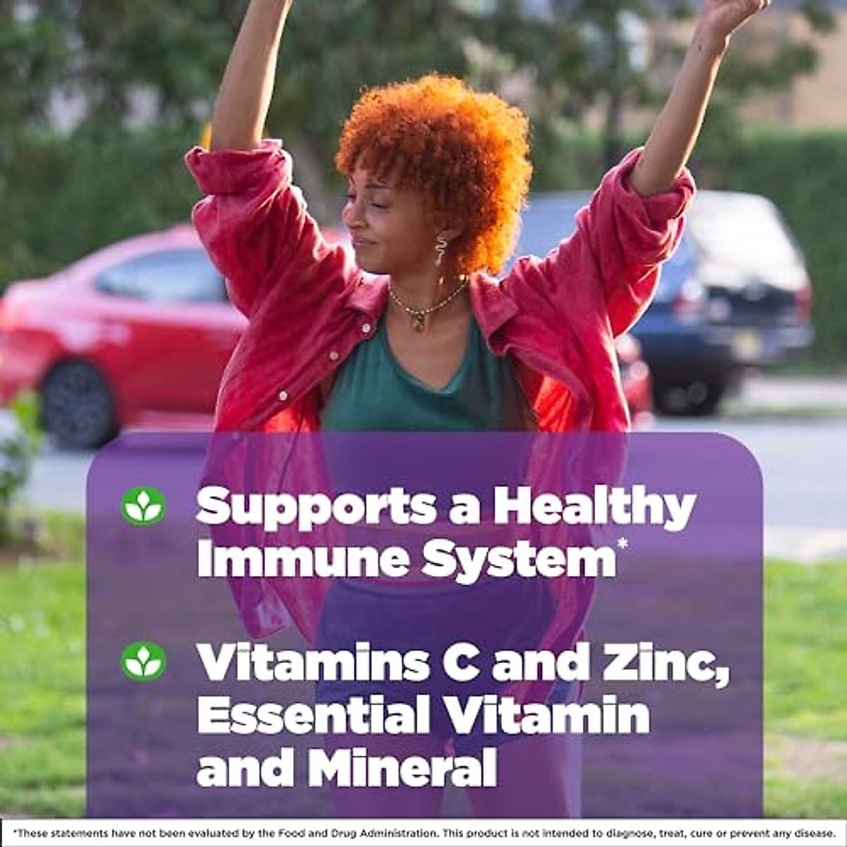 Natrol Elderberry 100mg Gummies for Immune Health Support, 60 Berry-Flavored Gummies, 30 Day Supply