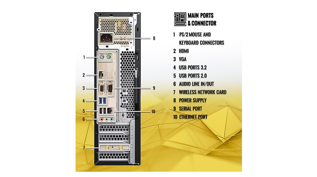 Computer Desktop PC, Intel Core i5 8th Gen, TechMagnet Heera, 8GB Ram ...