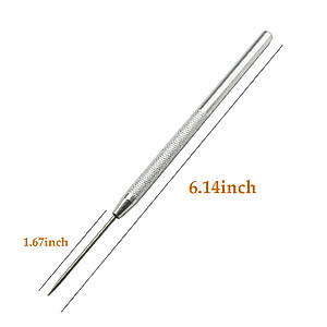 BTYONON 3 Pcs Clay Needle Tools Ceramic Detail Tools Sculpture Needle Detail Tools for Clay Pottery Sculpting