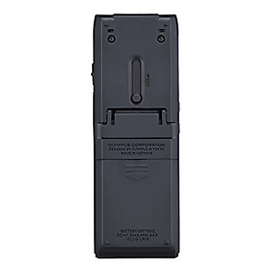 Olympus WS-852 silver voice recorder with true stereo mic, 4GB, 110 hours battery life, microSD external memory, USB, with MP3 file format.